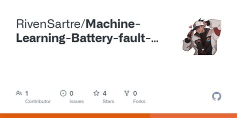 Github Rivensartremachine Learning Battery Fault Diagnosis
