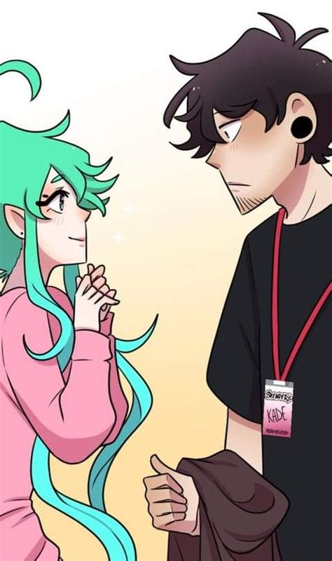 Kade And Zaida Cute Alien Anime Webtoon