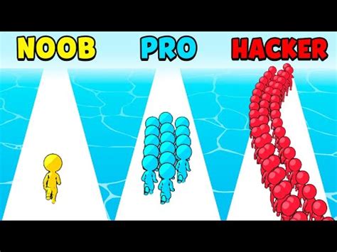 NOOB Vs PRO Vs HACKER Runner Pusher YouTube