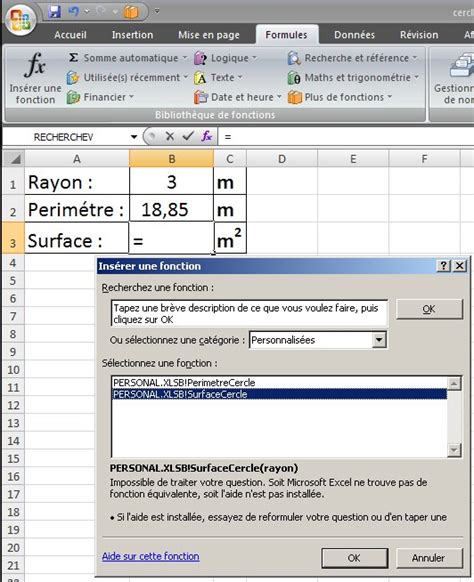 Vba Cr Er Une Fonction