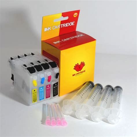 Compatible Brother Mfc J480dw Cartuchos Recargables Autoreseteables Kit