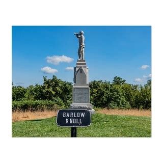 Barlow Knoll Gettysburg Pennsylvania Photography Art Print Poster Bed
