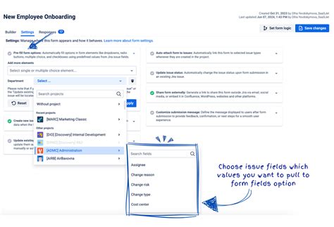 Dynamic Forms In Jira Automate Form Options With Atlassian Community