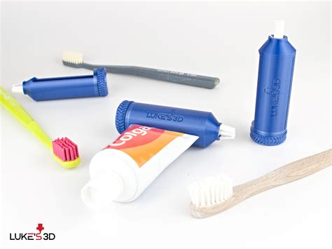 Ratchet Toothpaste Tube Squeezer By Lukes 3d Download Free Stl Model