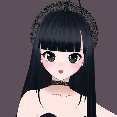 Vroid製モデル＜夜野闇子＞ Ruliyna