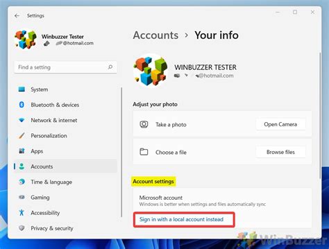 How To Remove A Microsoft Account From Windows Winbuzz