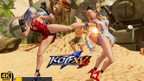 KOF XV B Jenet B Jenet Mirror Match Short Dress Mod CPU Vs