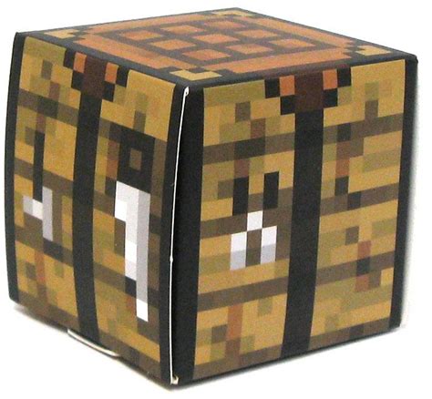 Minecraft Crafting Table Papercraft Single Piece Jazwares Toywiz