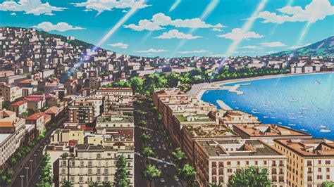 Обои На Рабочий Стол Город Аниме 69 фото