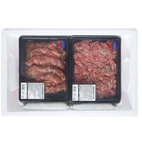 미국산 양념 La 꽃갈비 소불고기 콤보팩 코스트코 코리아