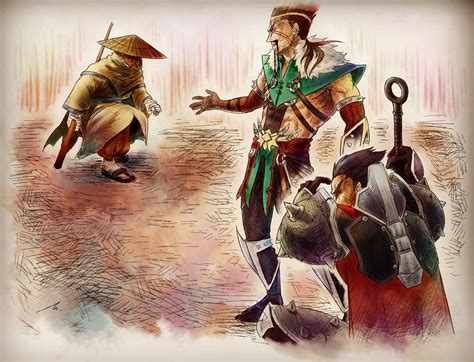 Jax Джакс Draven Дрейвен Darius Дариус League of Legends