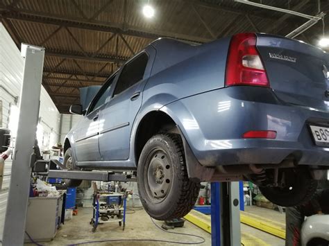 9. Знакомство с Логан-Шоп СПб, ремонт ходовки и замена ремней — Renault ...