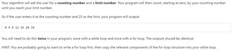 Solved I Need To Create A C Program That Uses Both While Chegg