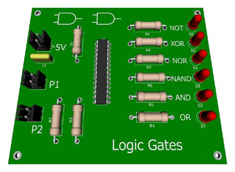 circuits using logic gates