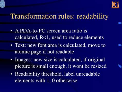 PPT HANd A New Transcoding Technique For PDA Browsers PowerPoint