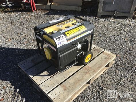 Surplus Champion Power 46539 Electric Start Portable Generator Set In