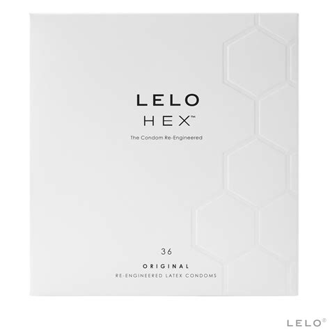 LELO HEX Condoms Original 36 Pack | 36 | 100000066252