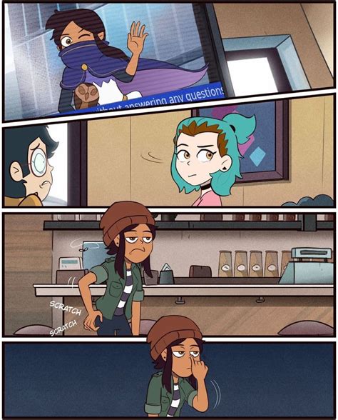 Traducción De Comics De The Owl House Bocetos De Animación Owl Cómics