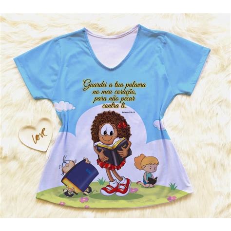 Tshirt Camisa Ministério infantil Turma infantil Shopee Brasil