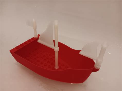 Lego Duplo Boat By Pber Download Free Stl Model