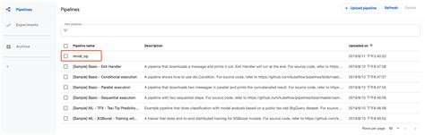 Kubeflow Pipeline构建一个机器学习workflow 容器 大数据笔记 Kubeflow Pipeline构建一个机器学习workflow 容器 大数据笔记