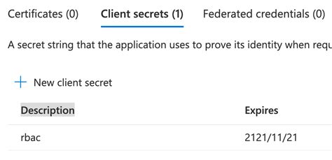 Azure Cli How To Create A New Client Secret With A Specific