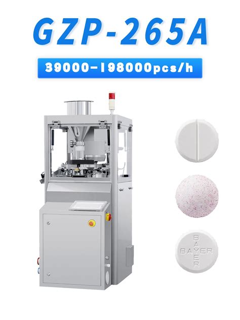 Gzp 265 Series Large Production High Speed Rotary Chemical