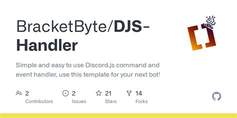 Github Bracketbyte Djs Handler Simple And Easy To Use Discord Js