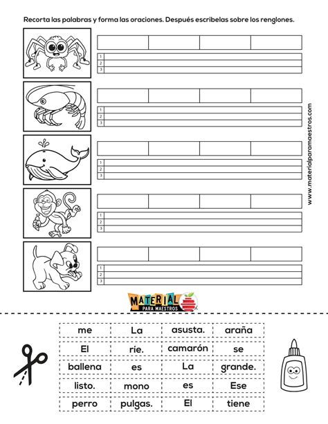 SOLUTION Cuadernillo Para Formar Oraciones Y Practicar La Lectura Y La