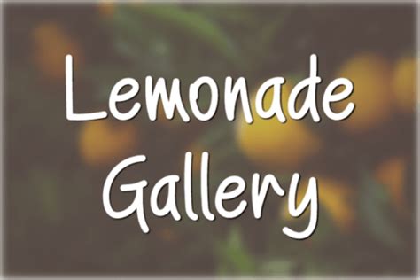 Lemonade Gallery Font Font Canyon