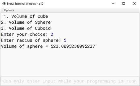 Write A Program Using Switch Case To Find The Volume Of A Cube A KnowledgeBoat