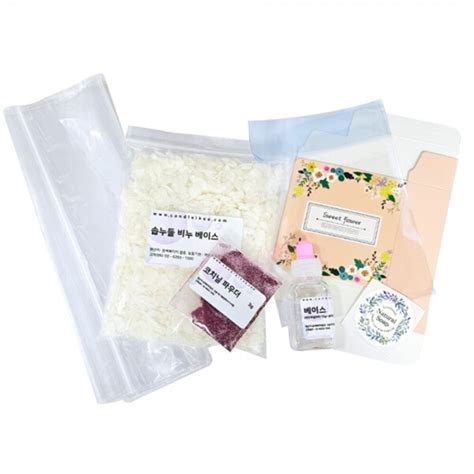 말랑 주물럭 천연비누 1개 만들기 Diy 세트
