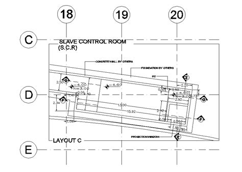 The Foundation Layout Is Given In This 2 Autocad Dwg Drawing File Download The 2d Autocad Dwg