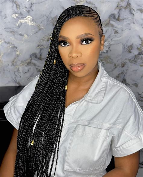 Side Swept Tribal Braids Yeox