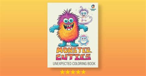 Monster Cuties Coloring Book Mindful And Creative Fun