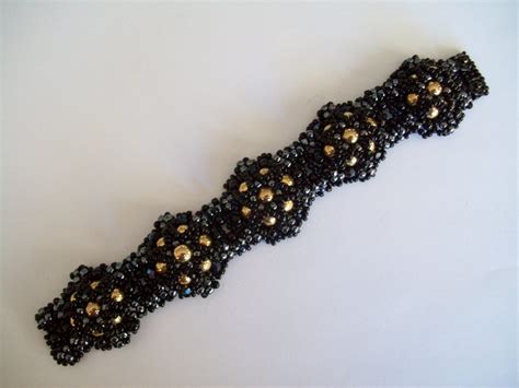 Pdf Tutorial Beaded Medallion Motif Bracelet Jewelry Beading Pattern