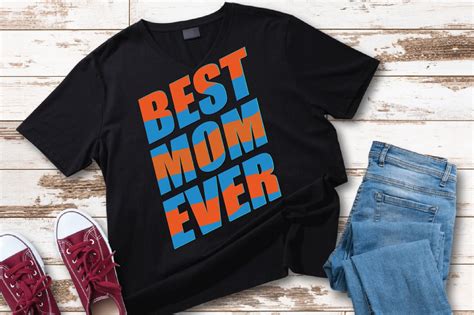 Best Mom Ever Svg Design Graphic By Milon Roy · Creative Fabrica