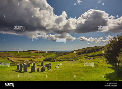 Drombeg Stone Circle Near Clonakilty County Cork Munster Republic Of Ireland Europe Stock