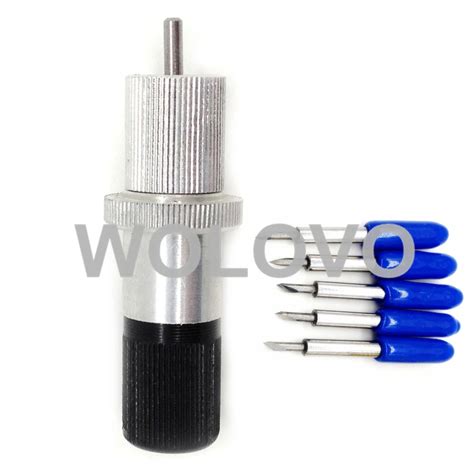 5pcs 60 Degree Cutting Plotter Tungsten Blade Carbide For Roland Cutter