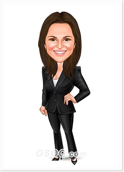 Template Caricature Body Female