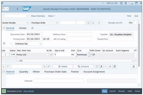 Grir Analysis In Sap S4hana Finance