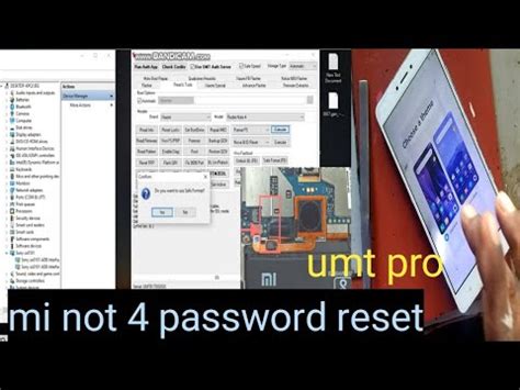 Mi Note 4 Pattern Unlock Redmi Note 4 Frp Bypass Umt YouTube