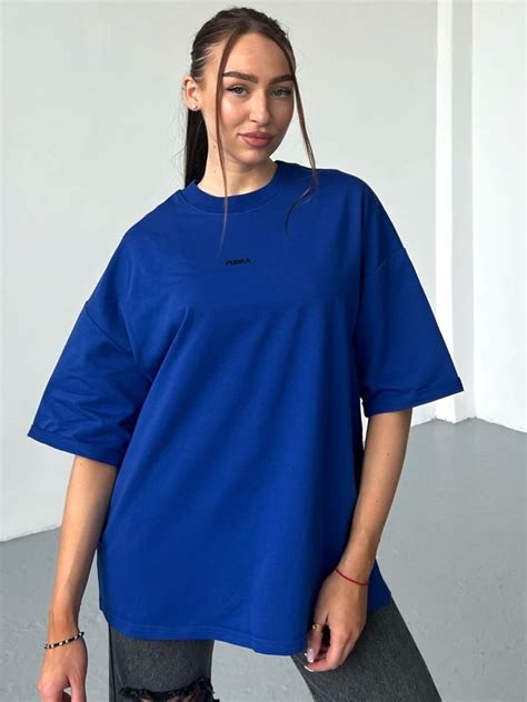 Футболка оверсайз однотонная INSIDE&PUDRA 133537239 купить за 1 472 ₽ в ...