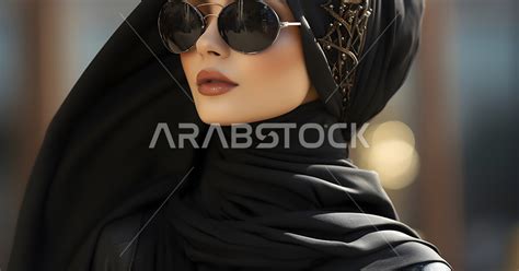 النظر الى شيء ما بايماءات الثقة بالنفس، صورة مقربة لامرأة عربية خليجية