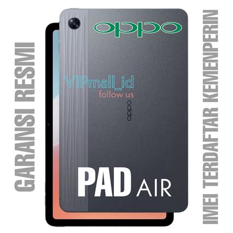 Jual OPPO PAD AIR 4 64 GARANSI RESMI TABLET OPPO PAD AIR RAM 4GB