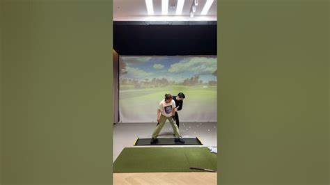 골프레슨 지면을 누르고 차는 훈련 지면반력 Youtube