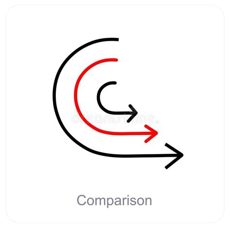 Comparison And Diagram Icon Concept Stock Vector Illustration Of