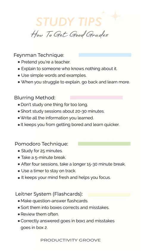 Best Study Techniques Artofit