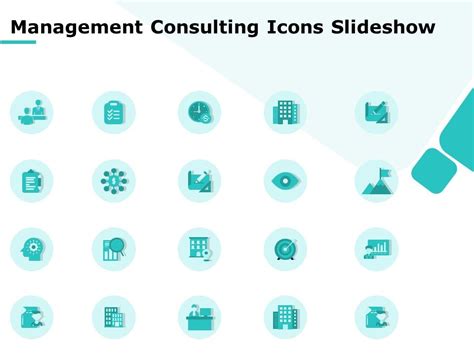 Management Consulting Icons Slideshow Ppt PowerPoint Presentation Layouts Example PDF