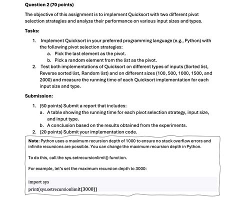 question 2 70 ﻿points the objective of this
